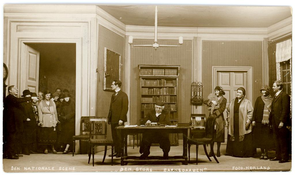 Den store barnedaapen. 1925. DNS - Marcus